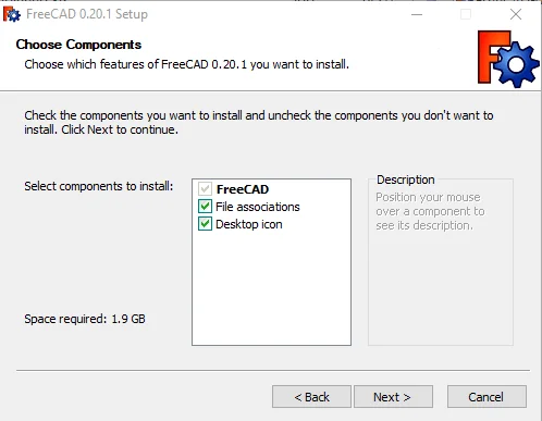 Instalacija na Windows OS | FREECAD